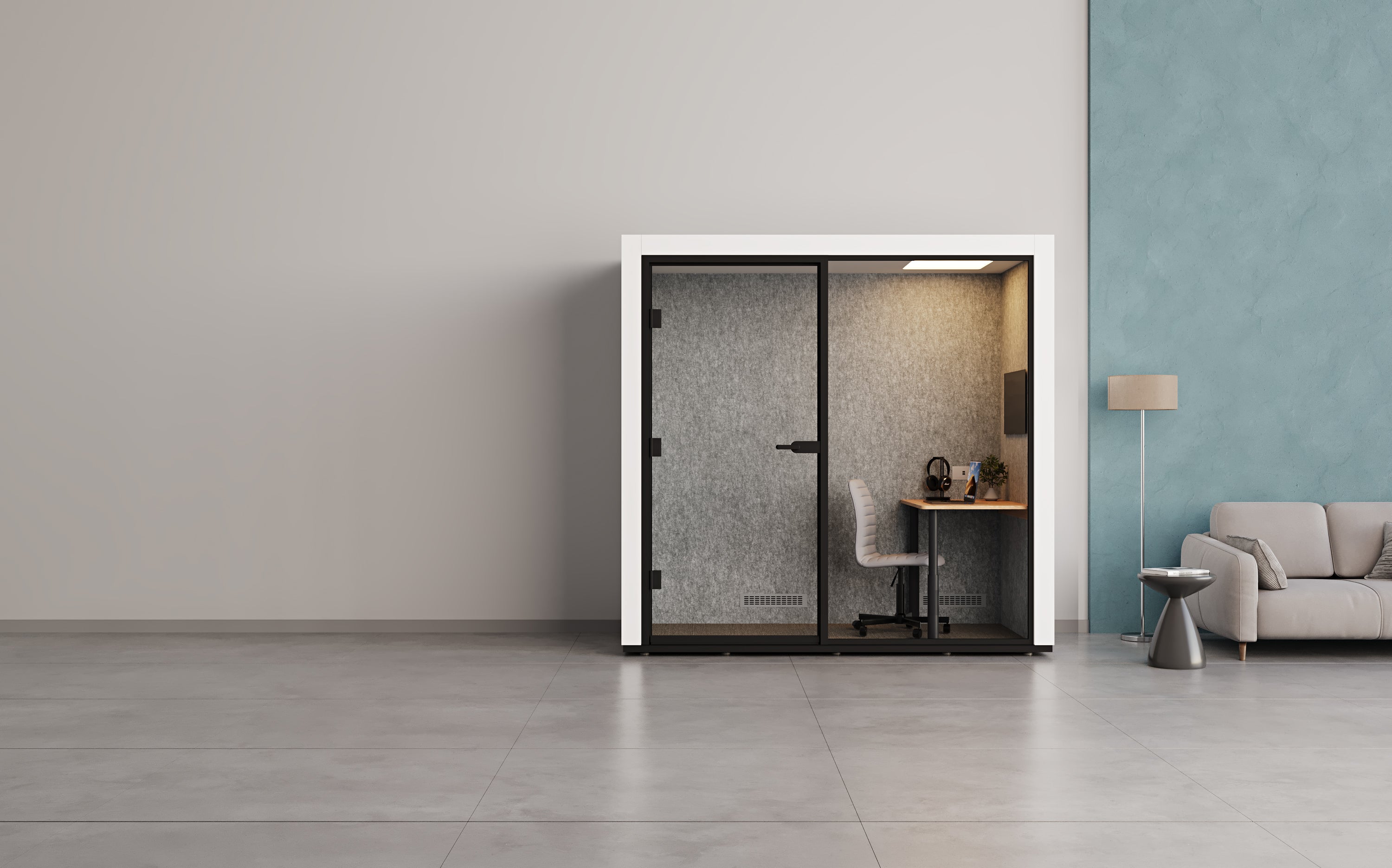 JUUNOO Office Focus Pod – Focus 1 – Soundproof Privacy Pod